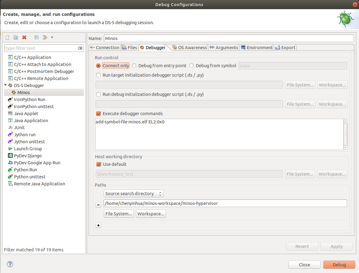 Failure when boot Minos on FVP by DS-5 · Issue #50 · minosproject/minos · GitHub