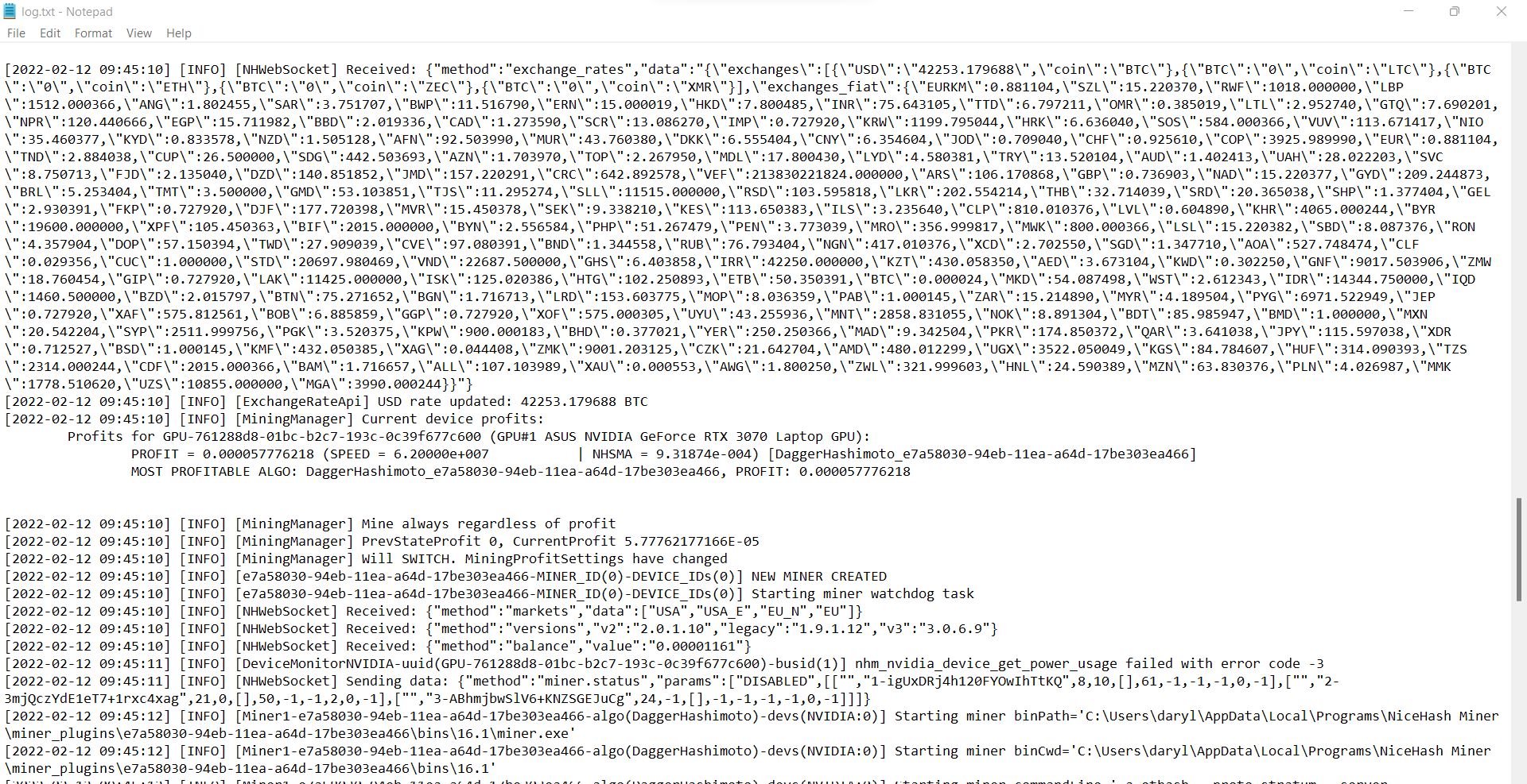 GMinerCuda9.0+ Fails to start mining · Issue #2613 · nicehash/NiceHashMiner · GitHub