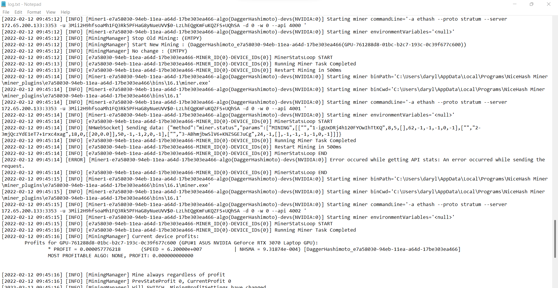 GMinerCuda9.0+ Fails to start mining · Issue #2613 · nicehash ...