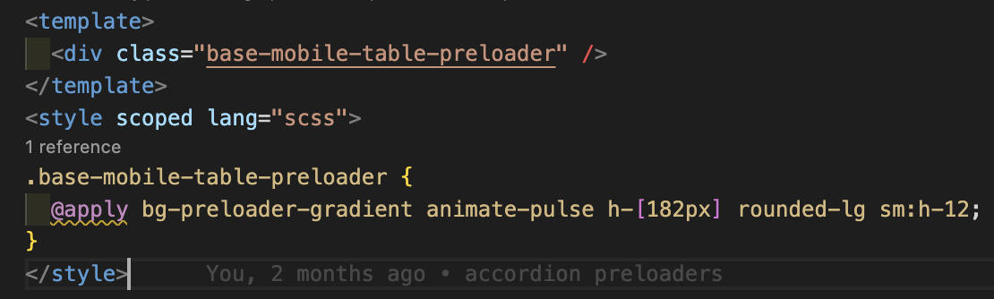 ERROR [postcss] If .class is a custom class, make sure it is defined within a @layer directive ...