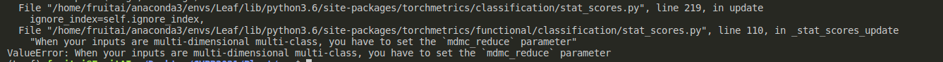 F1 Function Error · Issue 185 · Lightning Aitorchmetrics · Github 