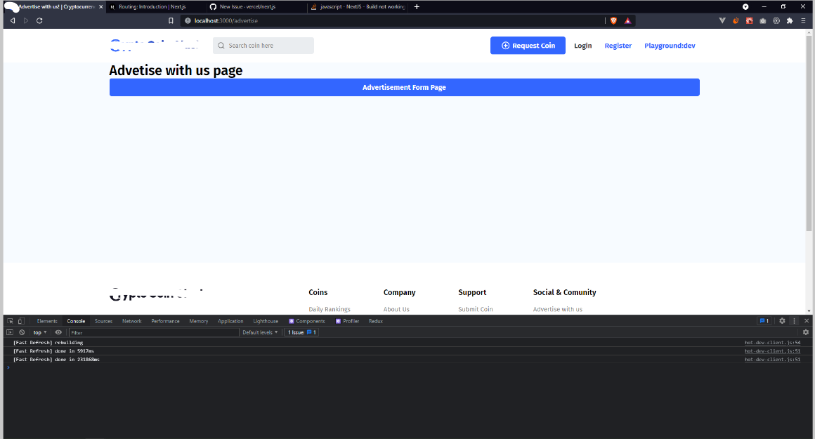 name "pages/ads/index.tsx" on pages routing is not working · Issue #27526 · vercel/next.js · GitHub