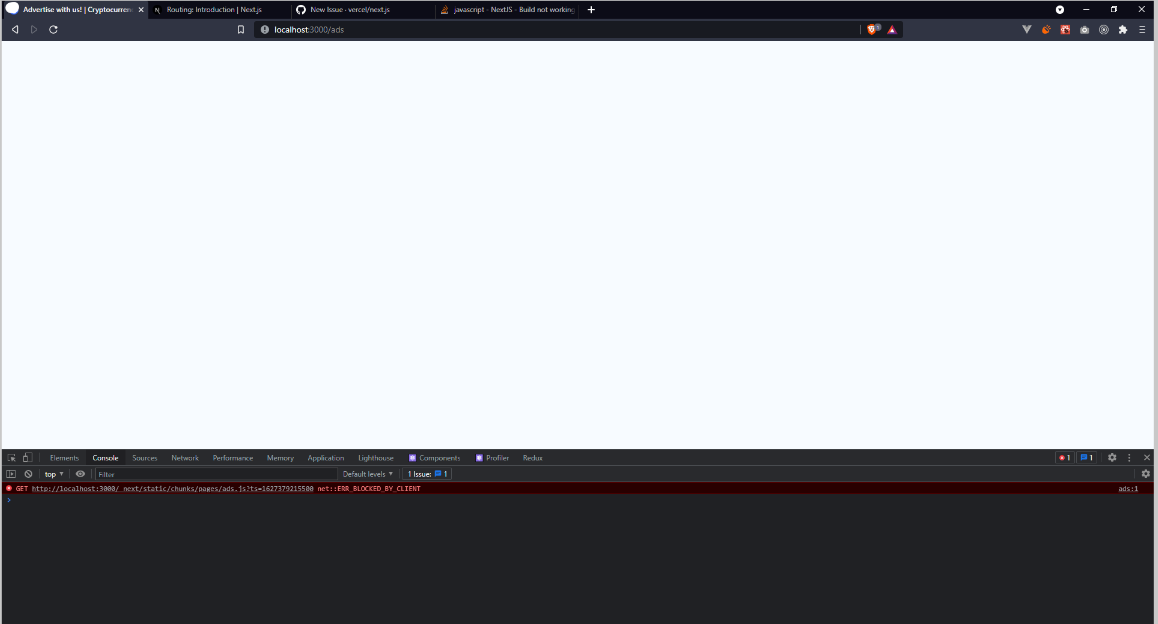 name "pages/ads/index.tsx" on pages routing is not working · Issue #27526 · vercel/next.js · GitHub