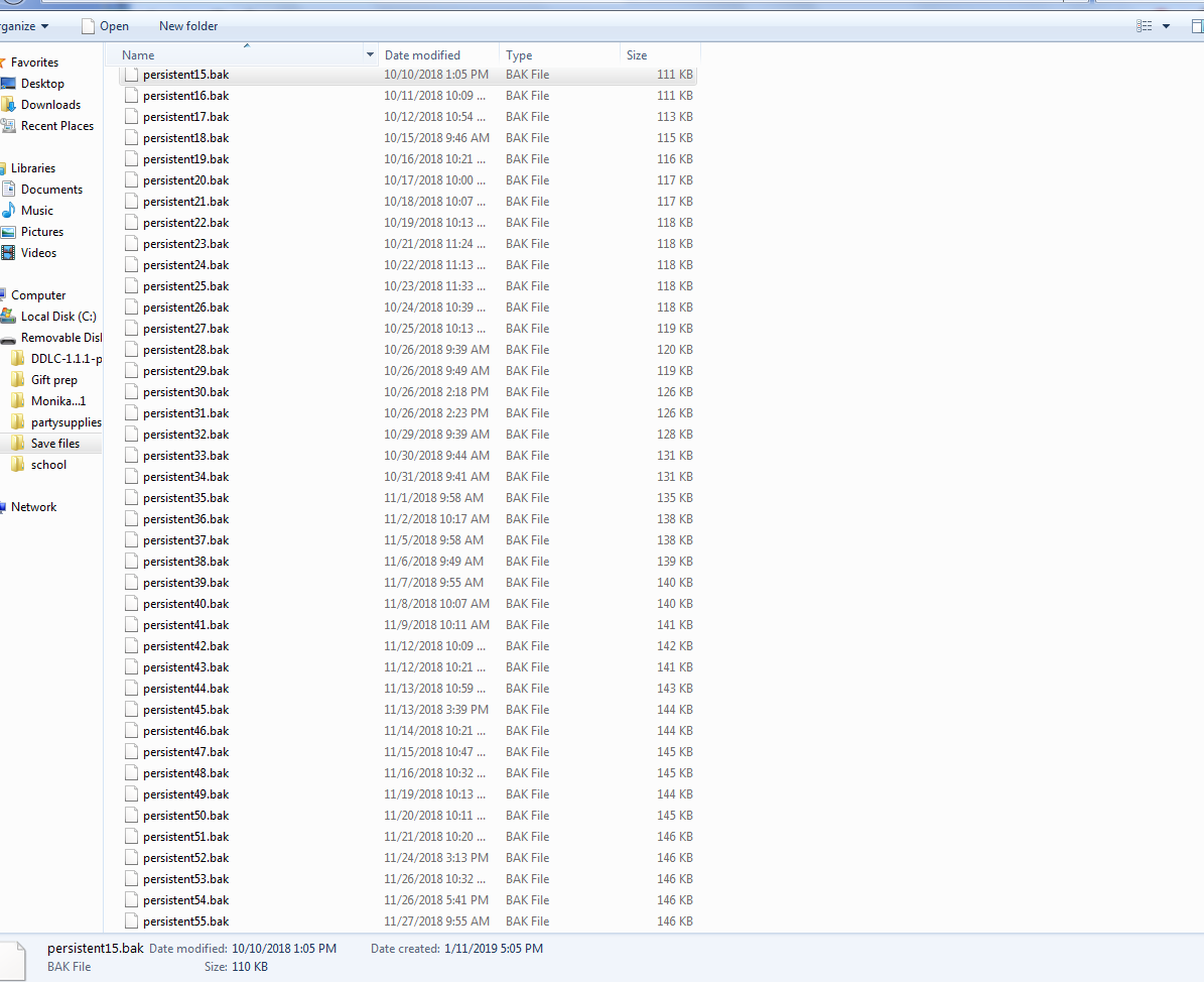 Monika using old save file · Issue #5192 · Monika-After-Story ...