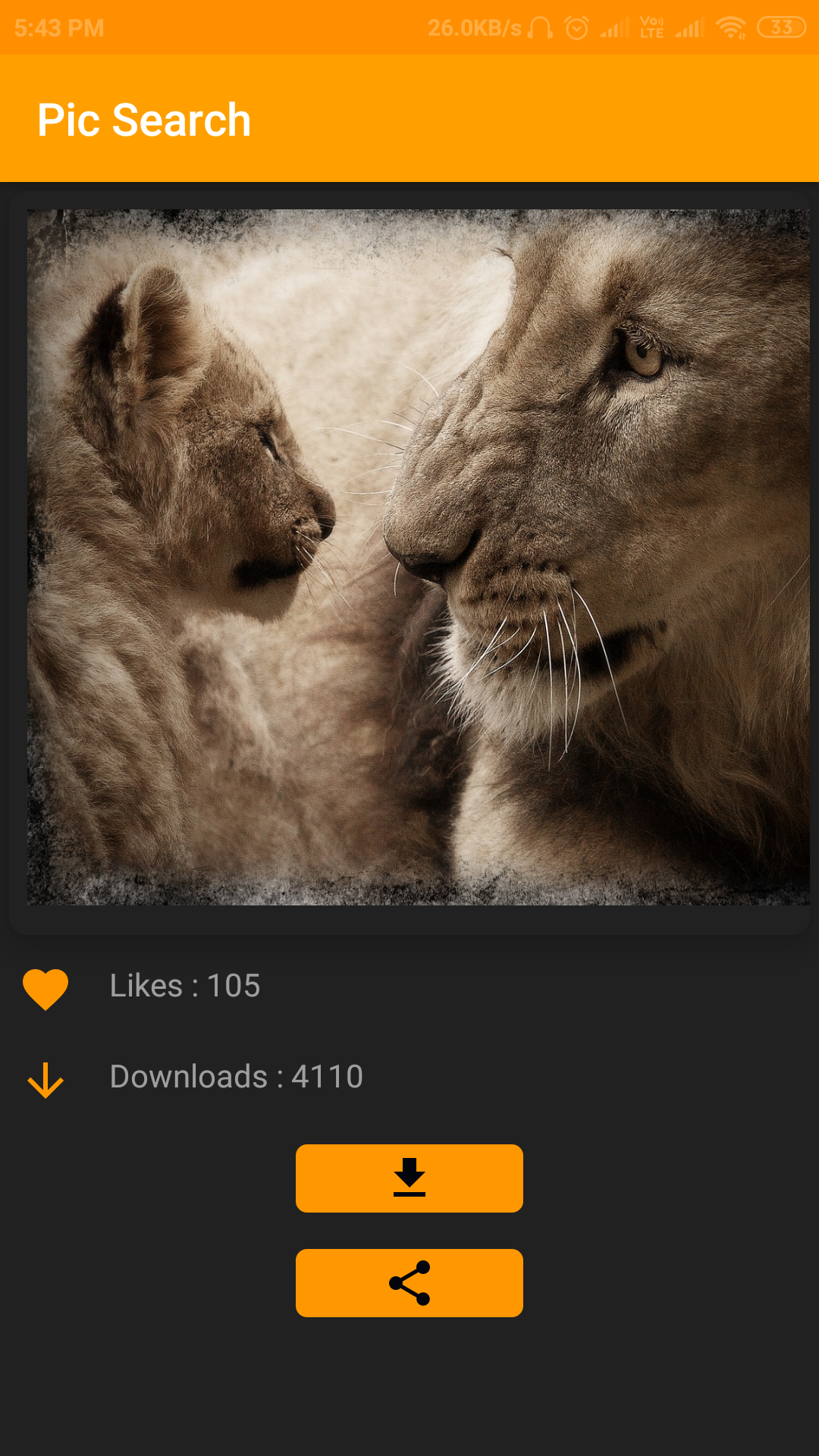 GitHub - bugcacher/PicSearch: Pic Search is an image searching and downloading app. MVVM is used ...