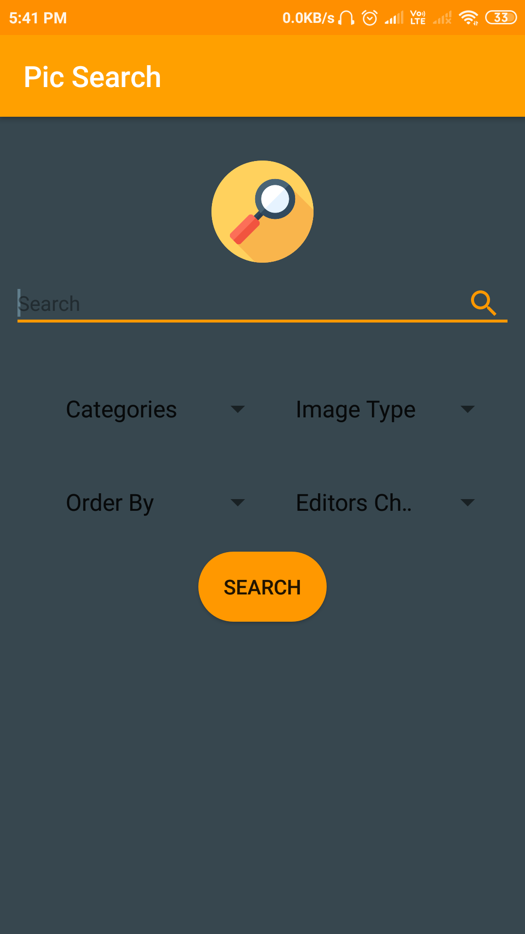 GitHub - bugcacher/PicSearch: Pic Search is an image searching and downloading app. MVVM is used ...