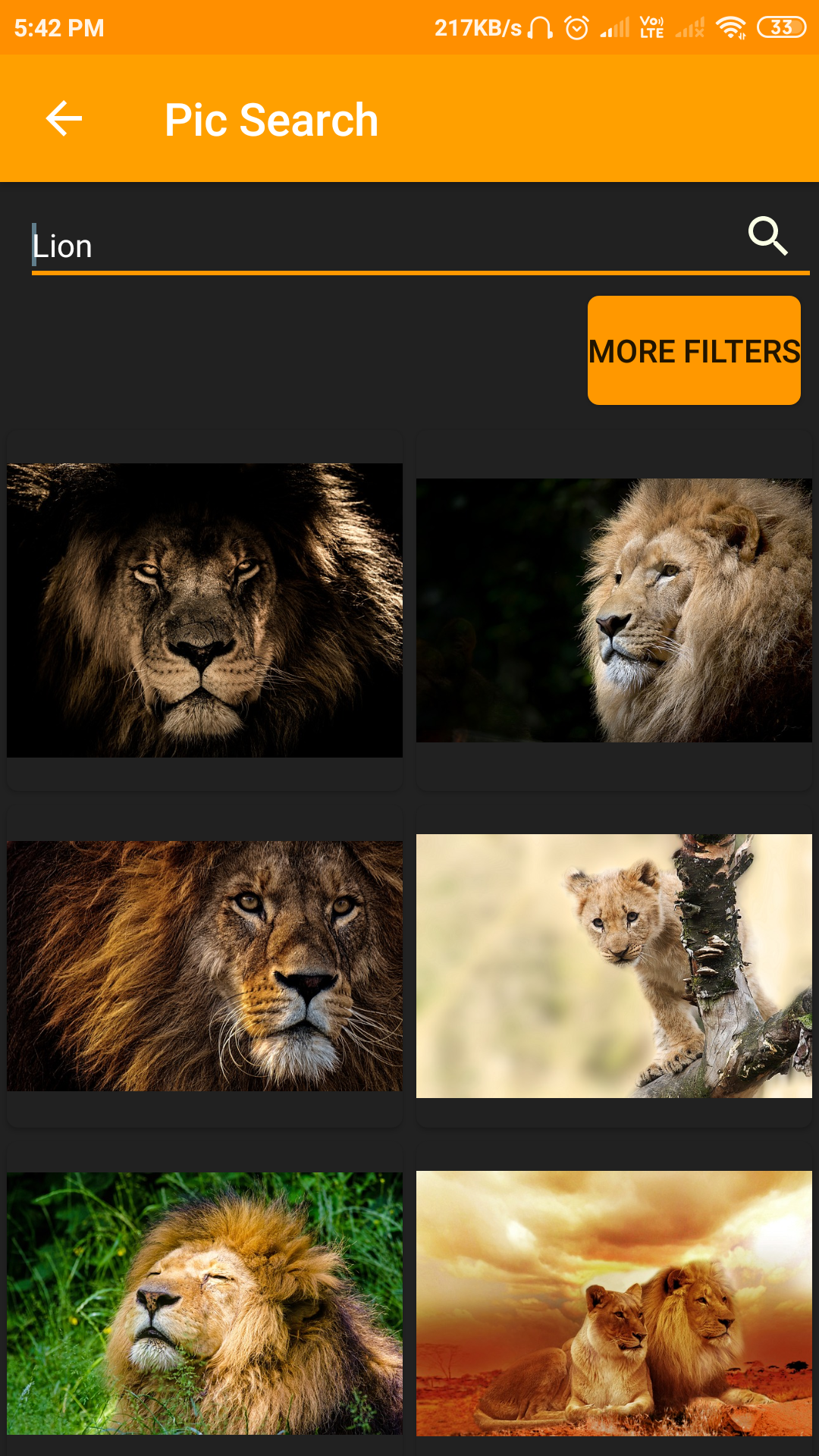 GitHub - bugcacher/PicSearch: Pic Search is an image searching and downloading app. MVVM is used ...