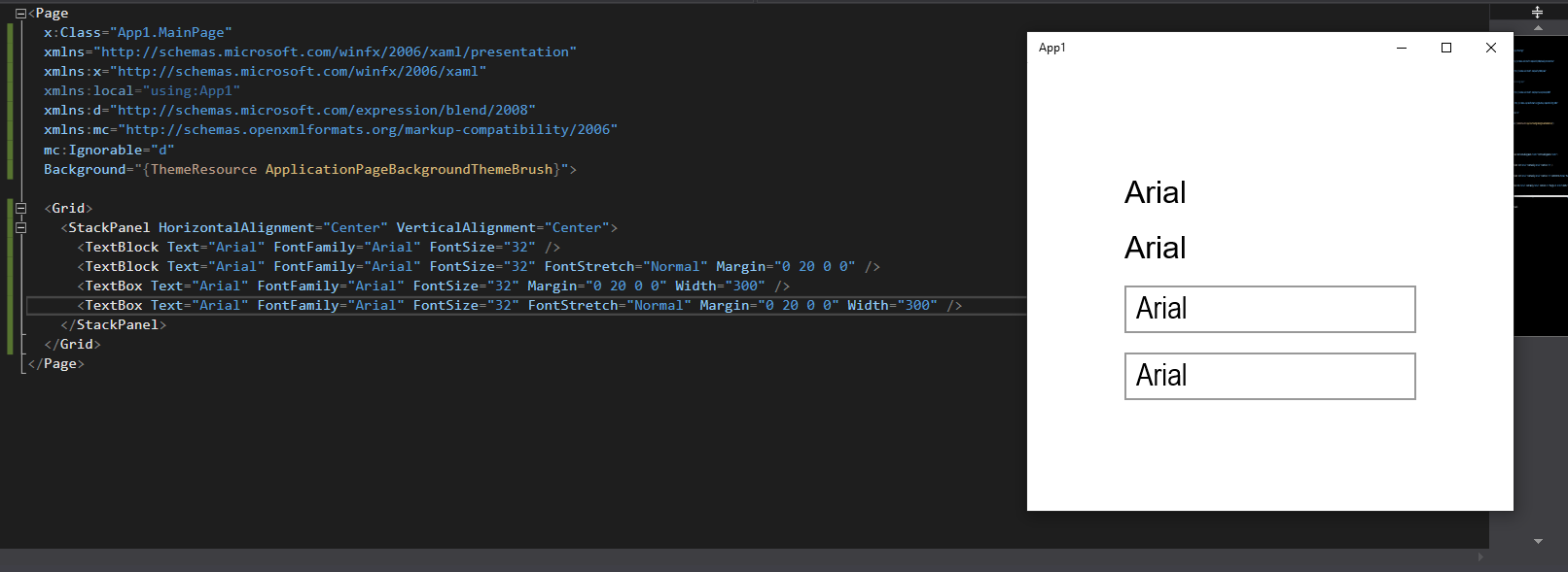TextBox Wrong Font Stretch When Setting Font Family Issue 808 Microsoft microsoft ui xaml 