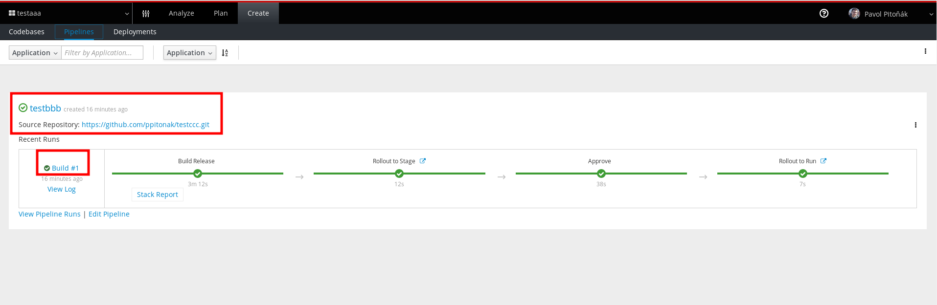 Pipelines UI missing builds when repo name different from project name · Issue #3343 ...