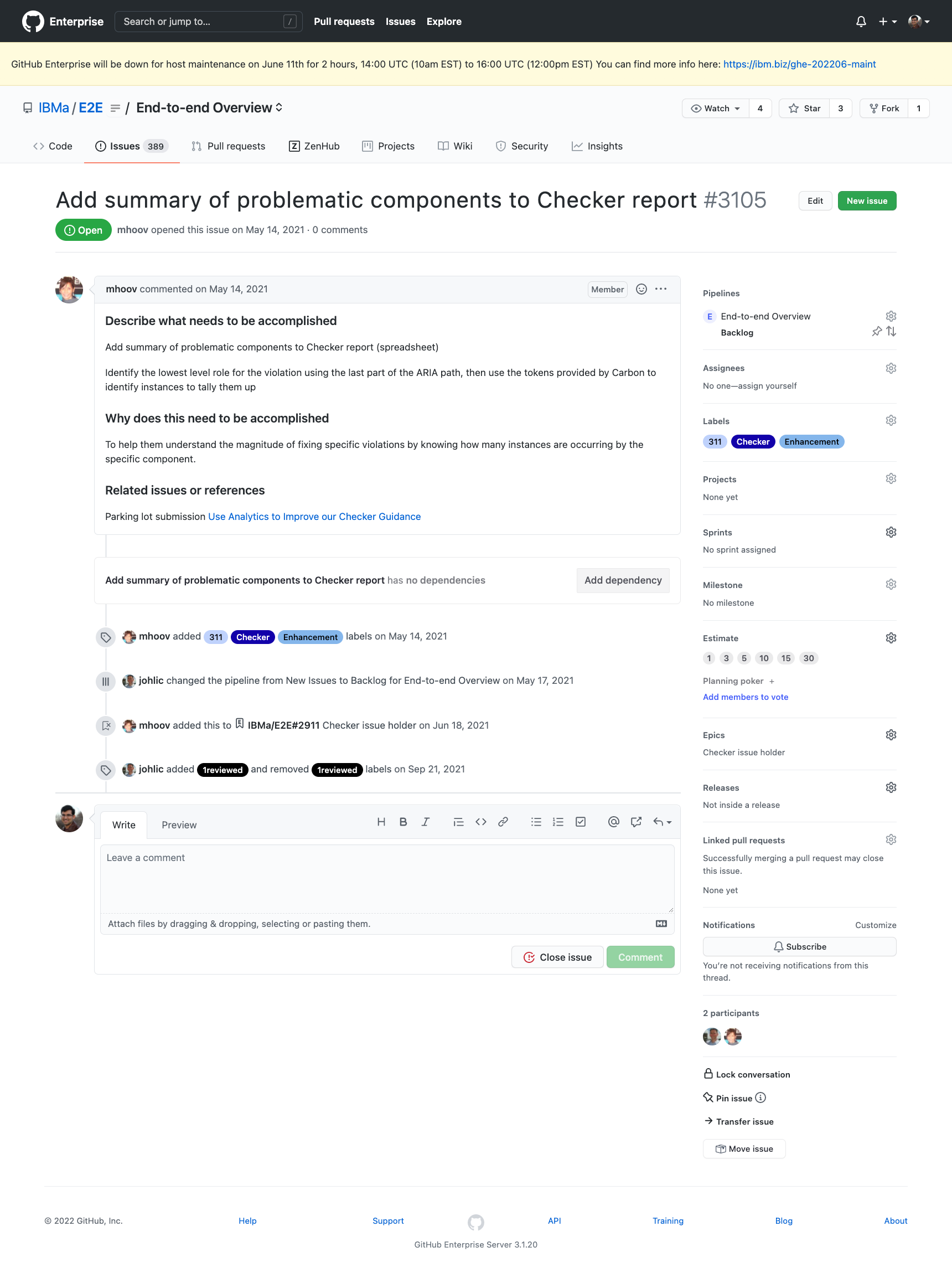 Add summary of problematic Carbon components to Checker report #3105 · Issue #937 · IBMa/equal ...