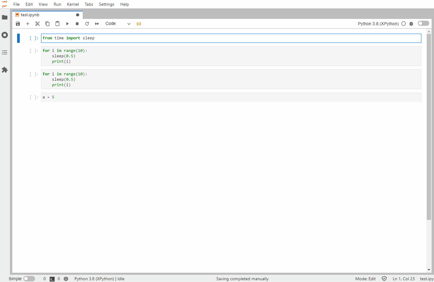 Execution Progress · Issue 8439 · Jupyterlabjupyterlab · Github