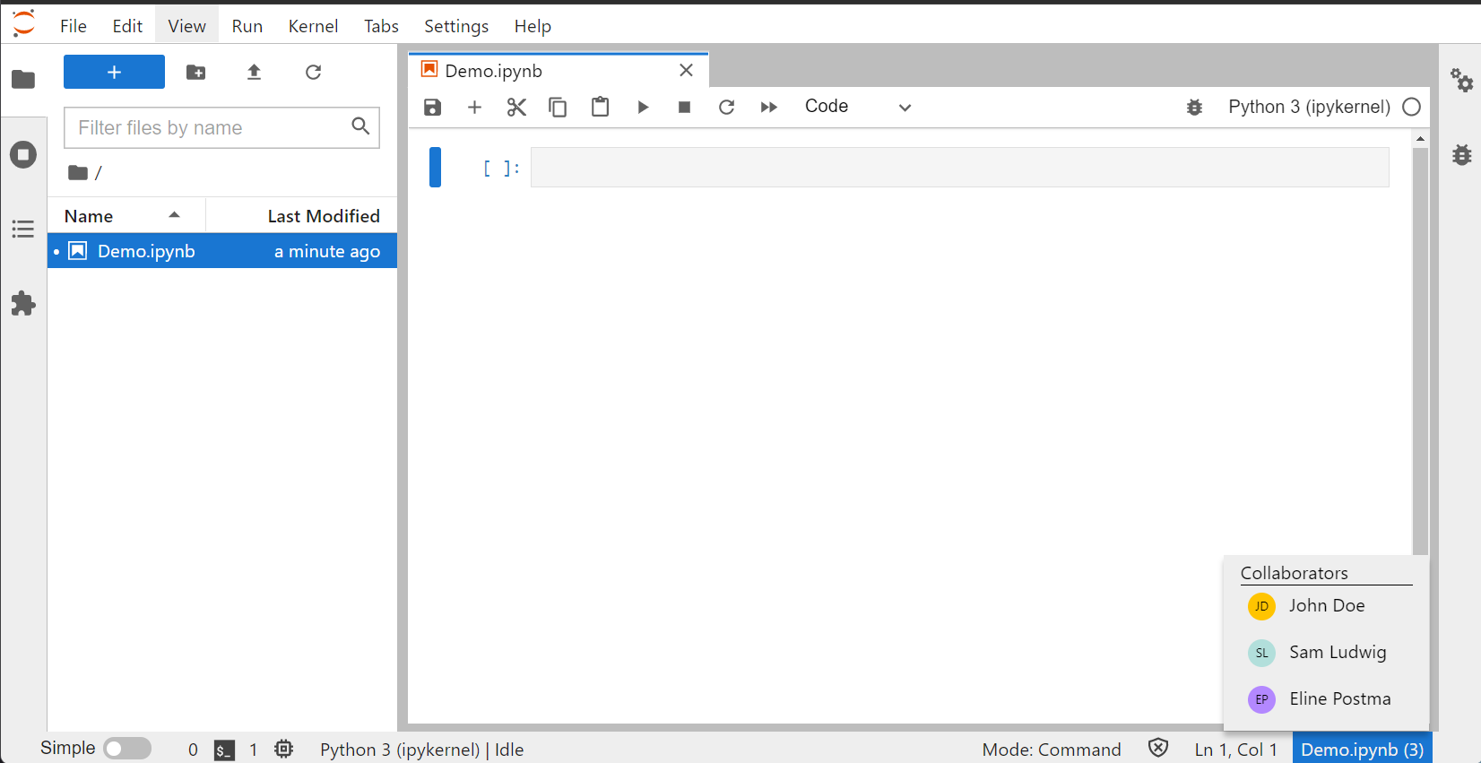 Show The List Of Current Connected Users In Rtc Mode · Issue 11528 · Jupyterlabjupyterlab · Github