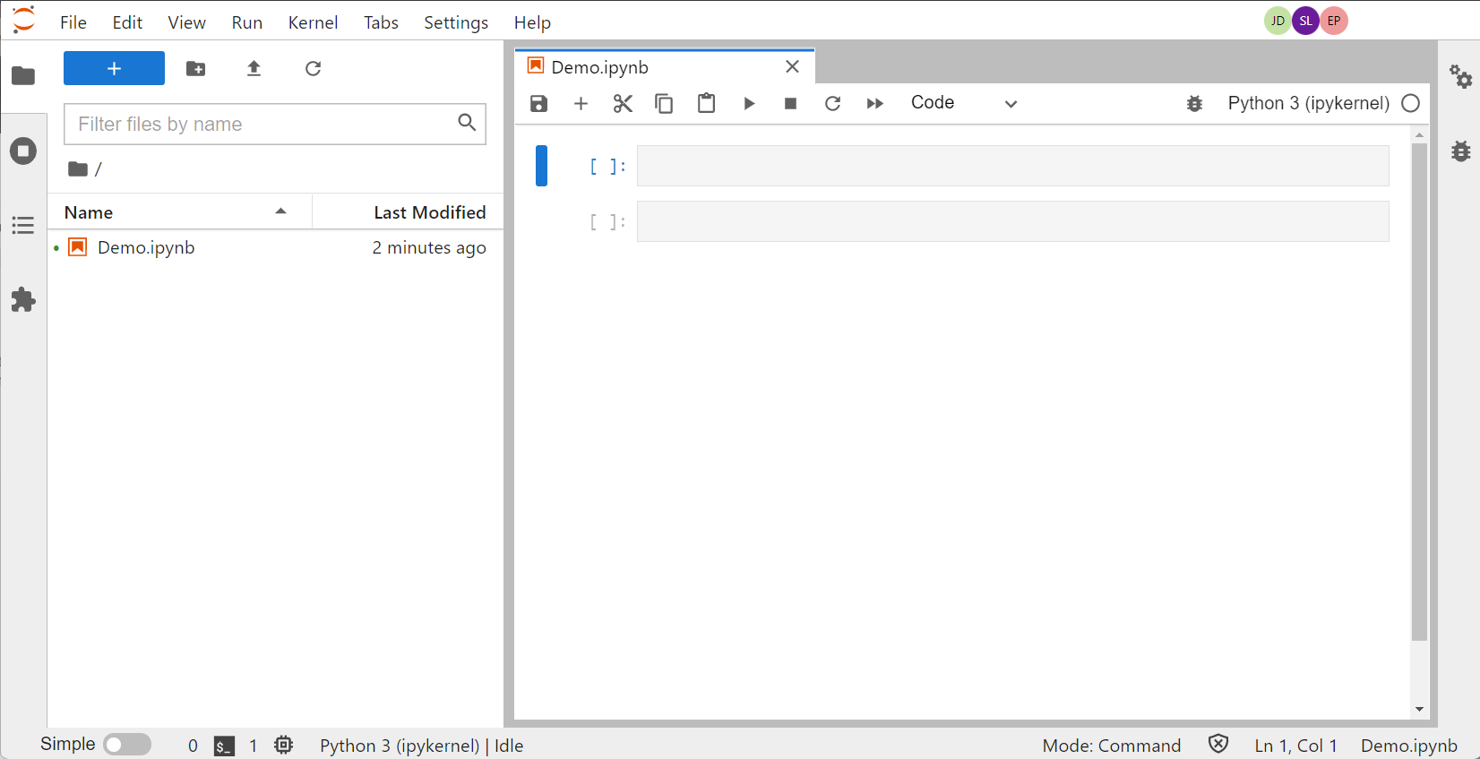 Show The List Of Current Connected Users In Rtc Mode · Issue 11528 · Jupyterlabjupyterlab · Github
