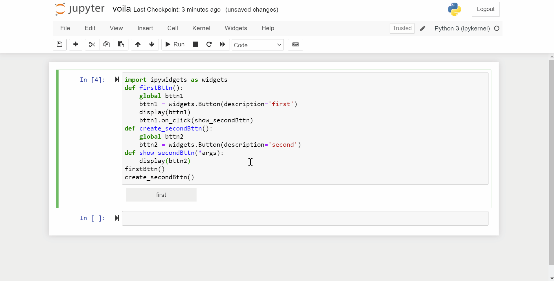 widgets not shown when displayed in function call · Issue #1116 · voila ...