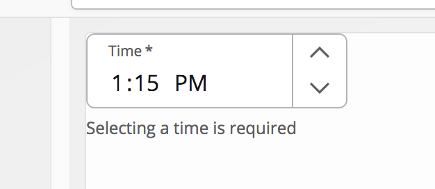 Height/width/top of hour/minute/second inputs unable to be overridden. (Unable to manually fix ...