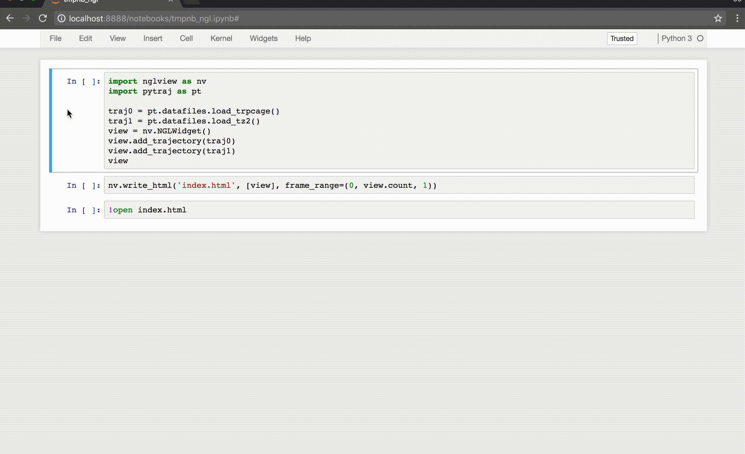 ADD: embed trajectory (or write_html) by hainm · Pull Request #687 ...