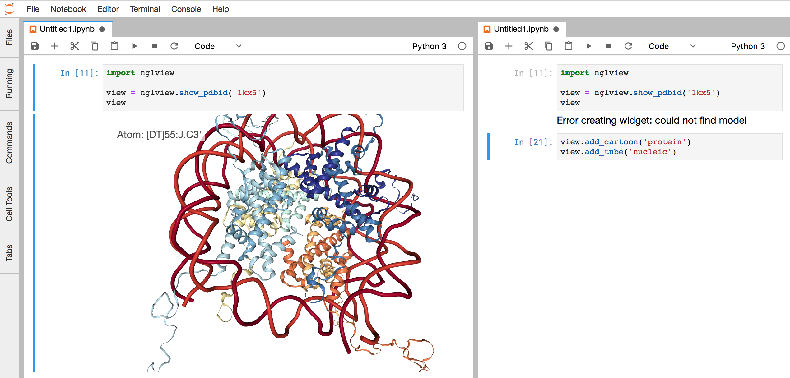 Widgets not displayed in secondary JupyterLab notebook view · Issue #1684 · jupyter-widgets ...
