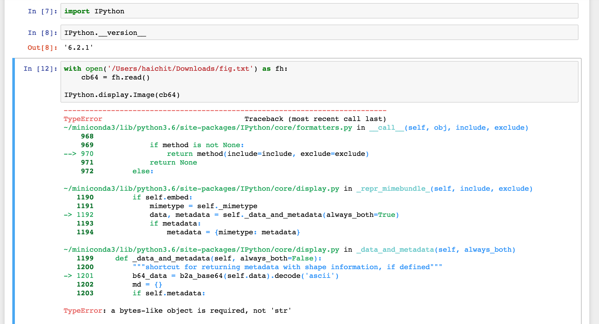 can not display image from base 64 anymore (v6.2.1) · Issue #10982 · ipython/ipython · GitHub