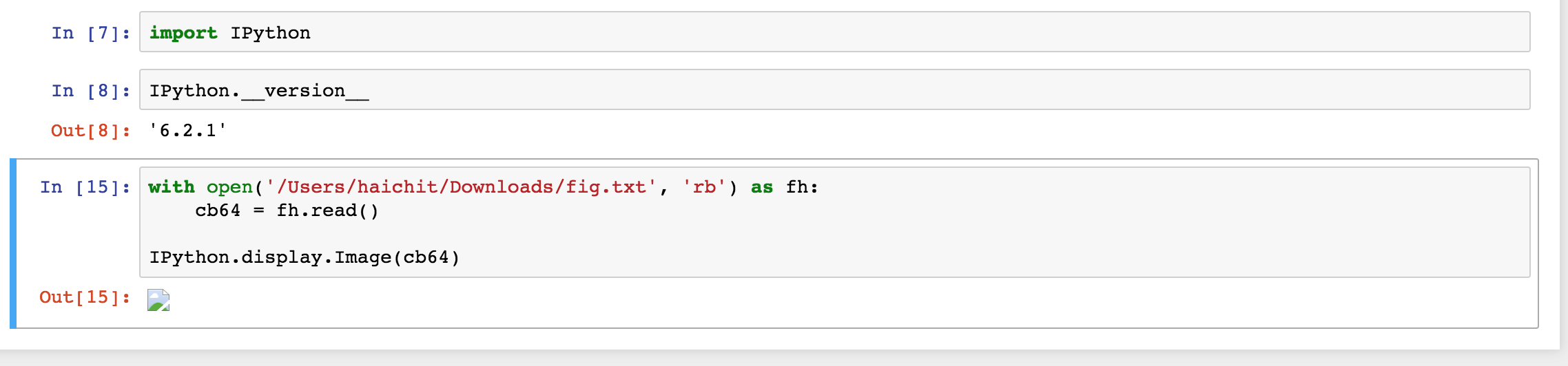 can not display image from base 64 anymore (v6.2.1) · Issue #10982 · ipython/ipython · GitHub