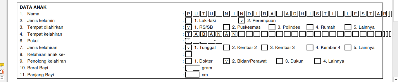 Bug/error: lampiran f-2.01 data orang tua di surat keterangan lahir tidak muncul · Issue #6171 ...