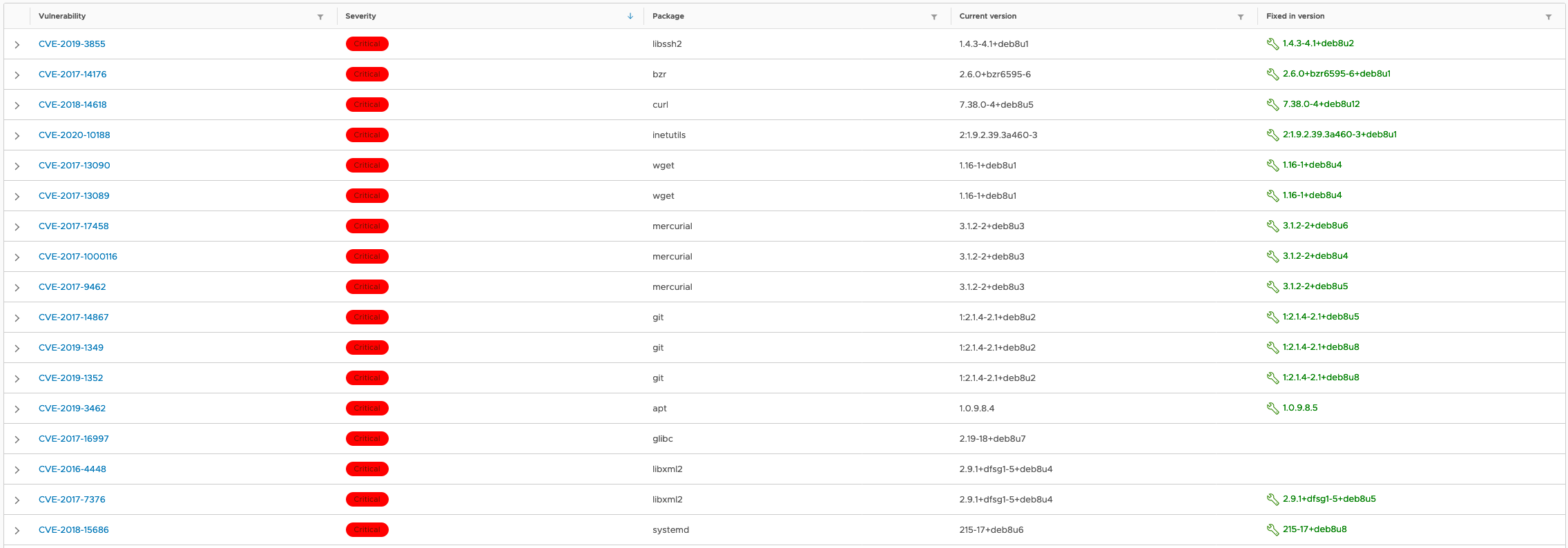 OpenDJ images are returning hundreds of vulnerabilities in a Clair scan ...