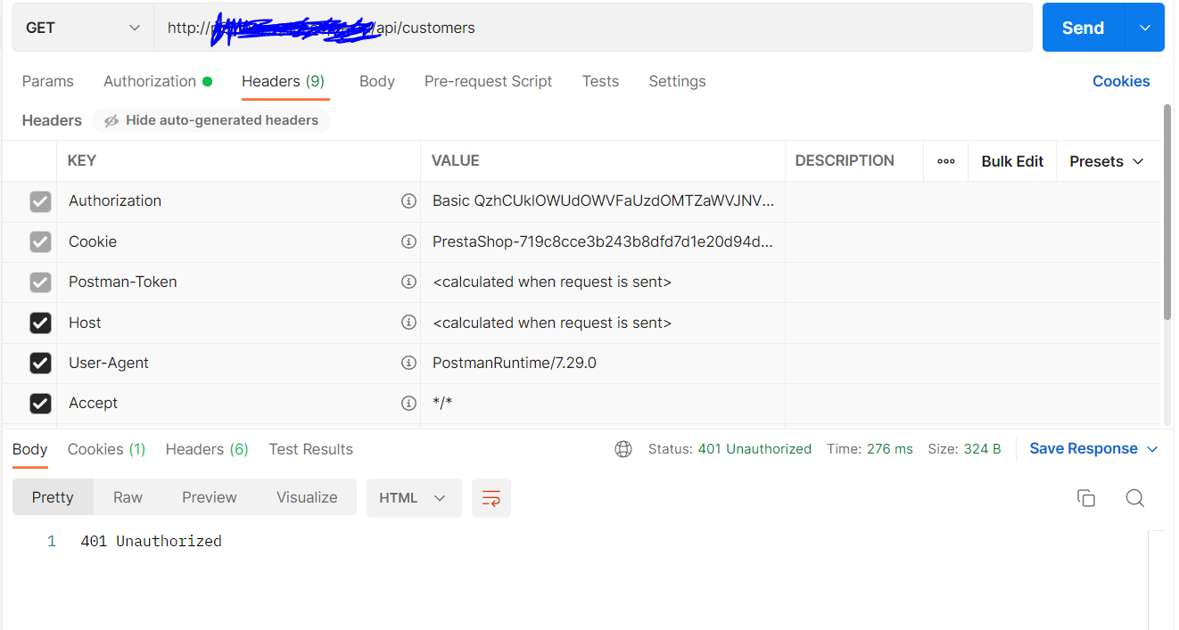 [PHP Unknown error #8192] array_key_exists() when using postman to access webservice api · Issue ...
