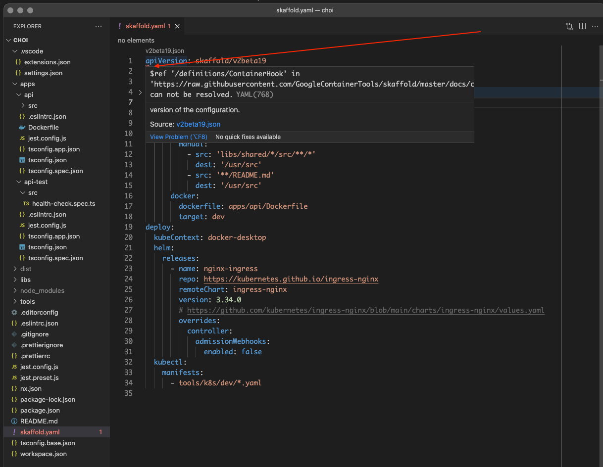 ContainerHook can not be resolved error · Issue #6271 · GoogleContainerTools/skaffold · GitHub