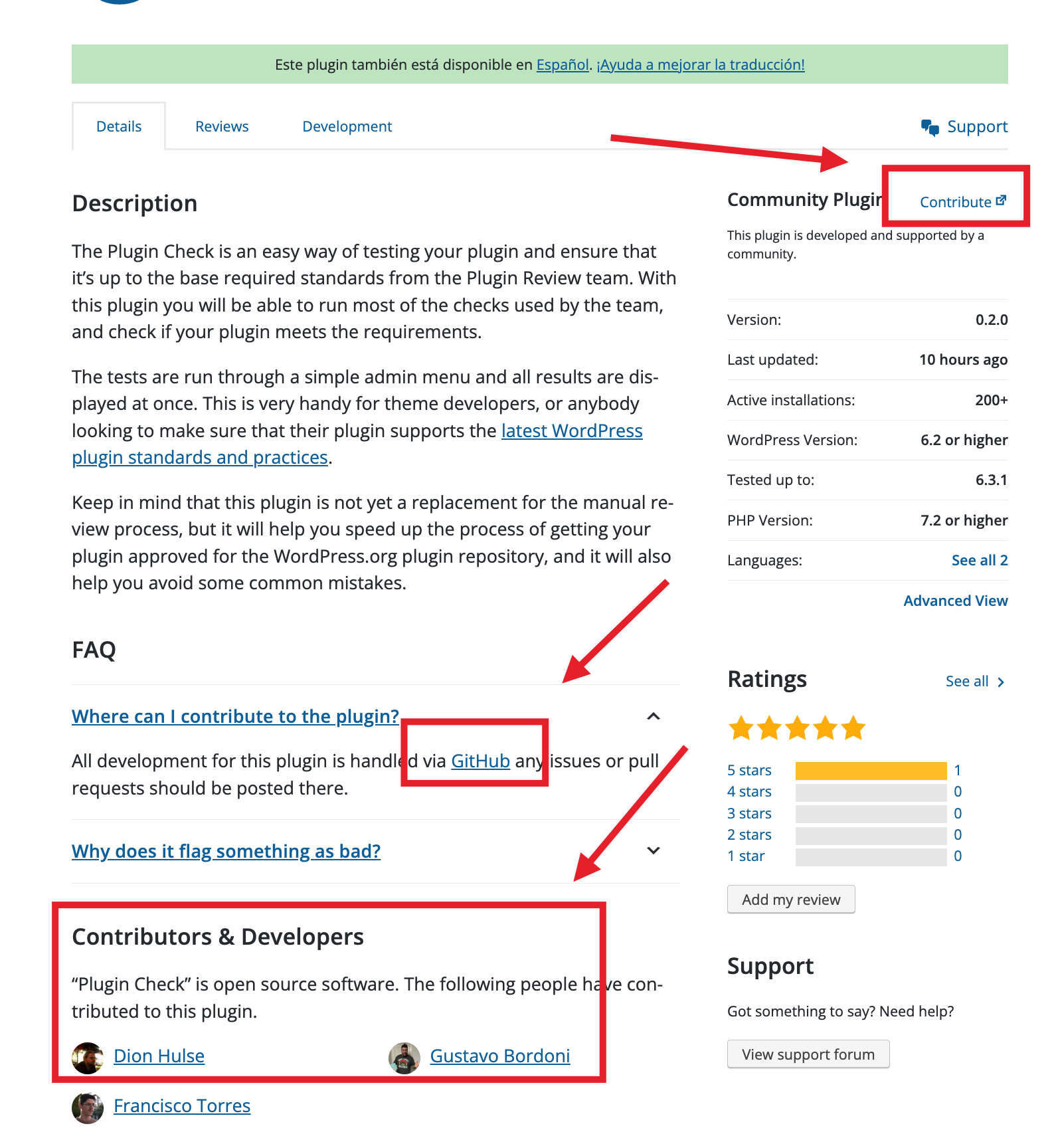 [Task] Replace references to 10up's repo with WordPress' repo ones (and other post-merge tasks ...