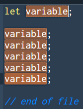 Refactoring of names broken - editor's previous state not accounted for with multicursor/undo ...