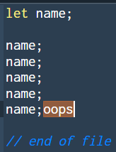 Refactoring of names broken - editor's previous state not accounted for with multicursor/undo ...