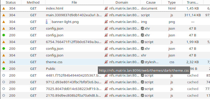 Completely empty interdace... · Issue #2500 · jellyfin/jellyfin-web · GitHub