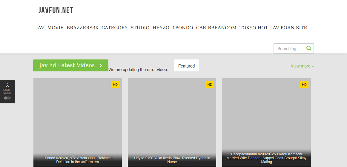 javfun.me · Issue #228 · mypdns/matrix · GitHub