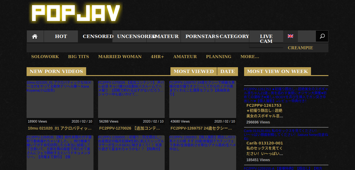 popjav.tv · Issue #230 · mypdns/matrix · GitHub