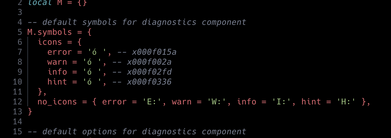Some Icons Not Working In Iterm2 · Issue 1340 · Ryanoasisnerd Fonts · Github
