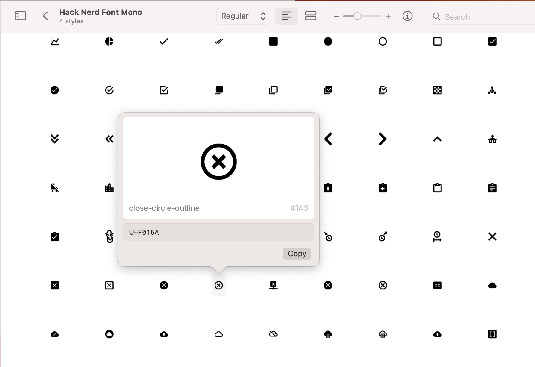 Some icons not working in iTerm2 · Issue #1340 · ryanoasis/nerd-fonts · GitHub