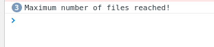 upload files limit reached- does not have UI response · Issue #731 · inveniosoftware/invenio-app ...