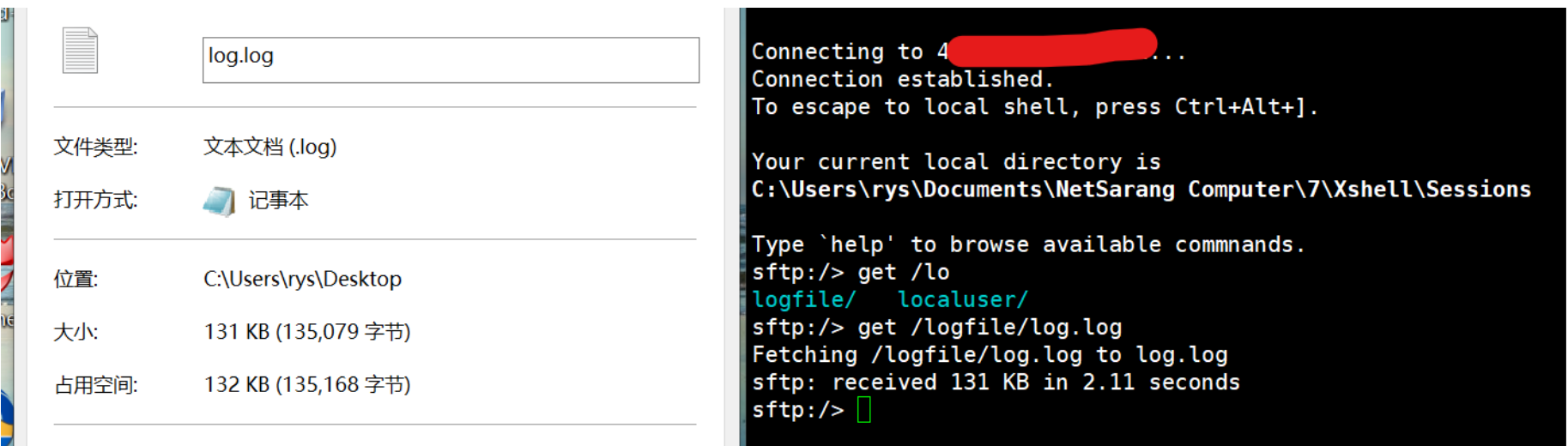 通过文件管理登录网络设备下载文件为空，大小为0，用xshell不通过jumpserver登录网络设备sftp，下载正常 · Issue #4545 · jumpserver ...