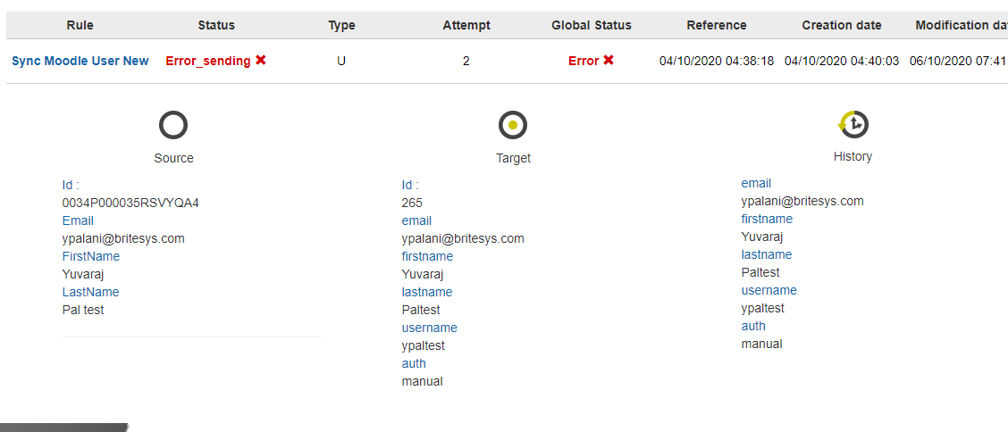 Update fails from salesforce to moodle · Issue #363 · Myddleware/myddleware · GitHub