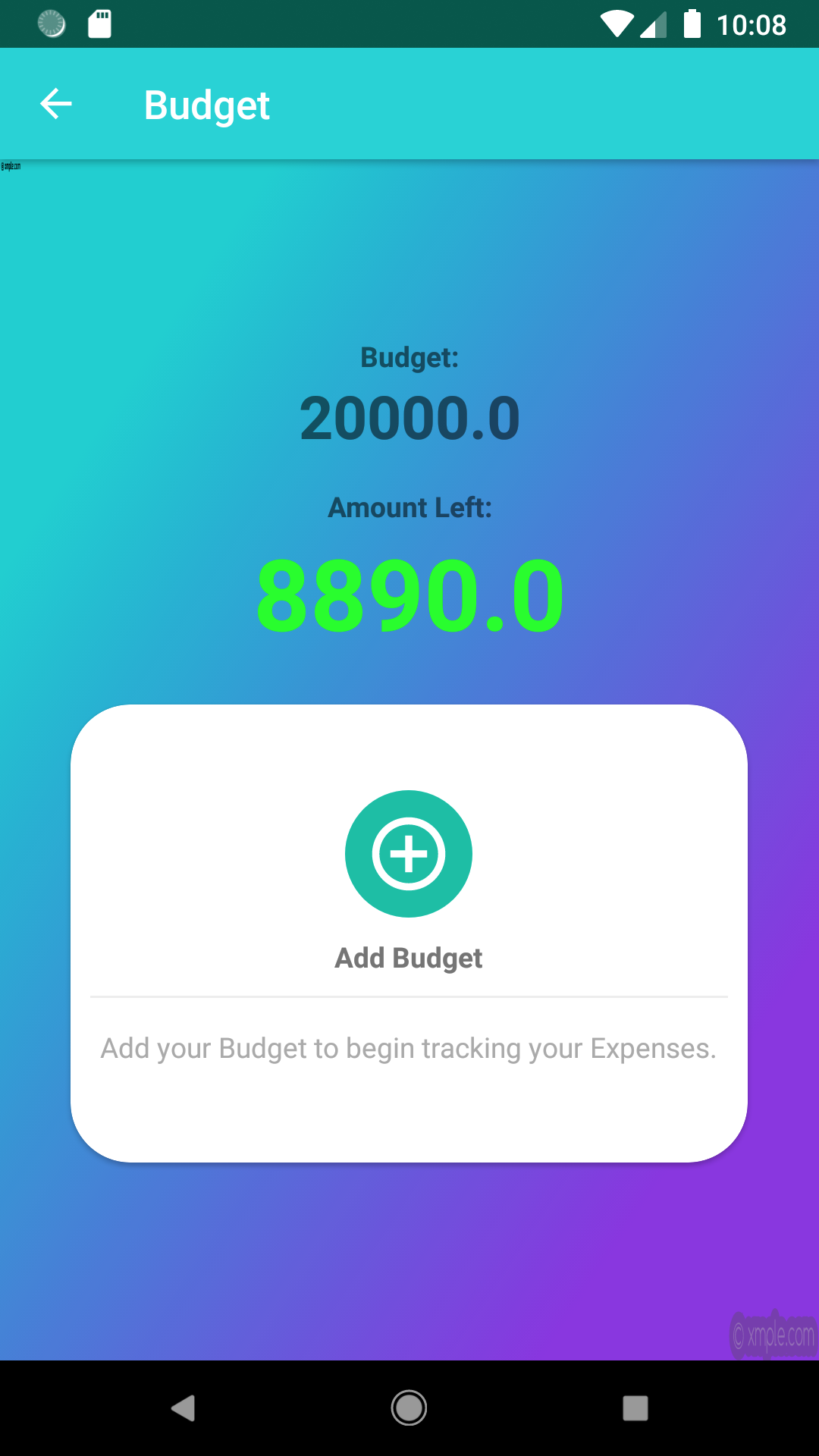 GitHub - Shreya-Kannan/Expense-Manager: A simple app to track one's Expenses.