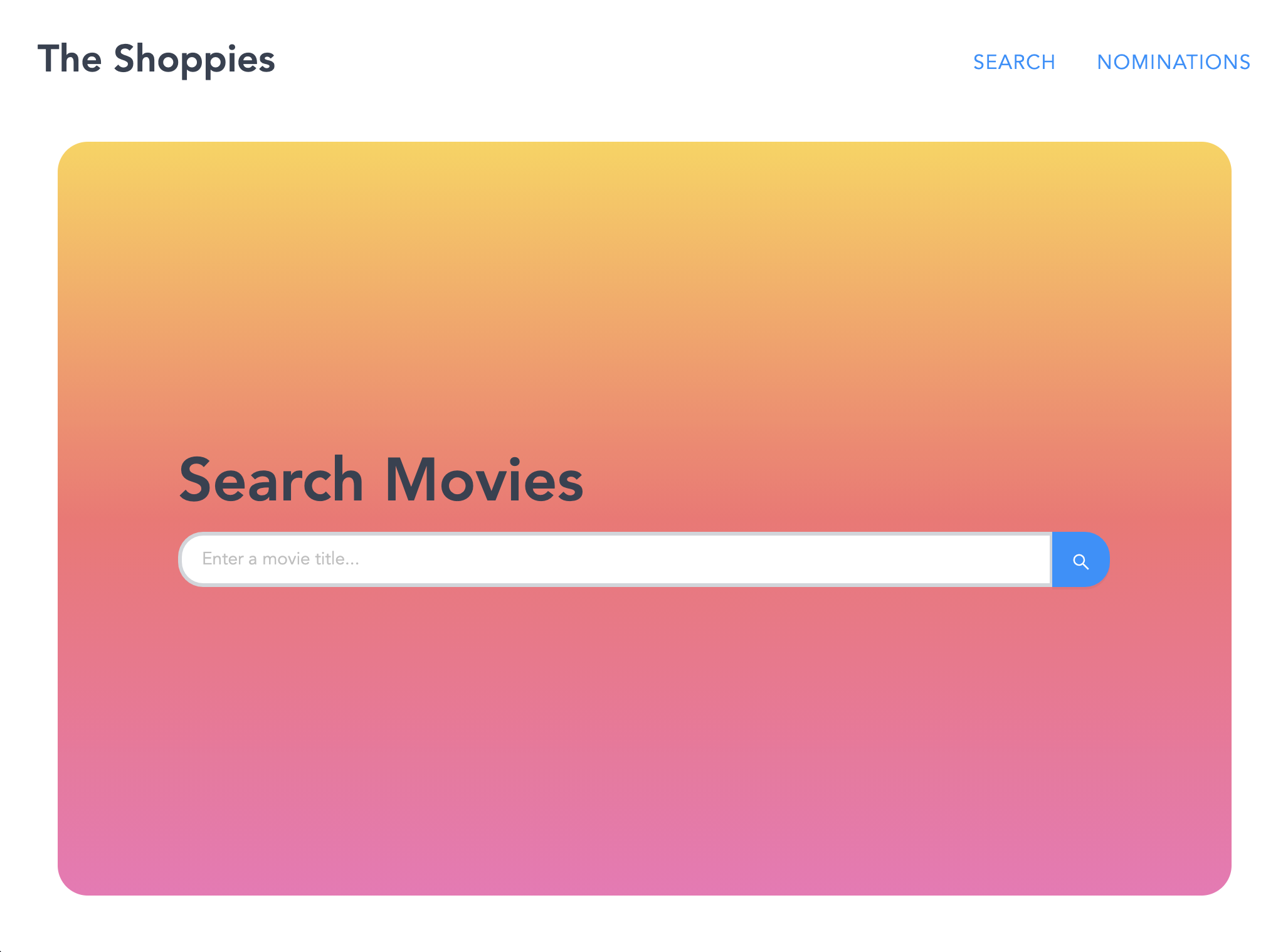 GitHub - andrewzulaybar/shopify-challenge: My submission for the Shopify Frontend Intern ...