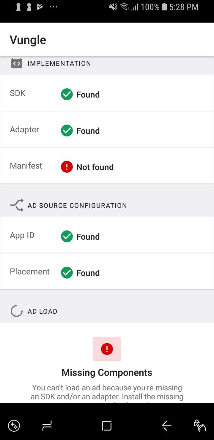 Vungle Adapter - Manifest Not Found · Issue #859 · googleads/googleads-mobile-unity · GitHub
