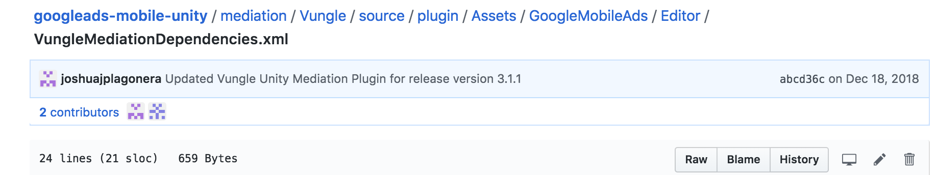 Vungle Adapter - Manifest Not Found · Issue #859 · googleads/googleads-mobile-unity · GitHub