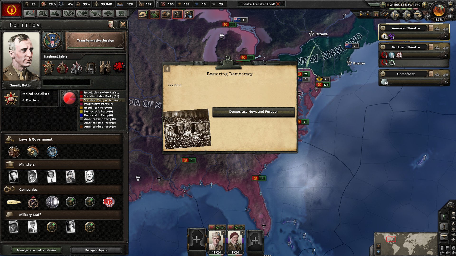 CSA Butler coup events are broken · Issue #2839 · Kaiserreich/Kaiserreich-4-Bug-Reports · GitHub