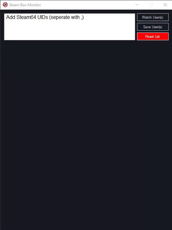 GitHub - neomorrison/Steam-Ban-Checker