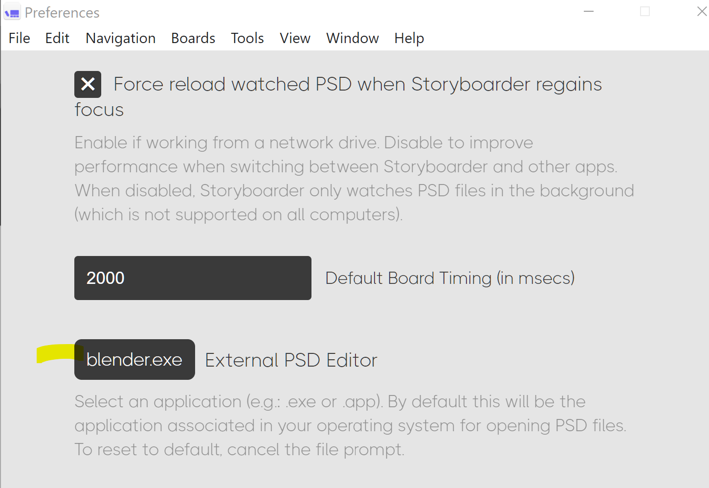 Launching PSD Editor Preference · Issue #2252 · wonderunit/storyboarder · GitHub