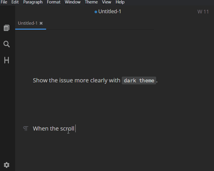 After paste a pic into the editor, every ENTER input will make the editor flashing · Issue #2597 ...