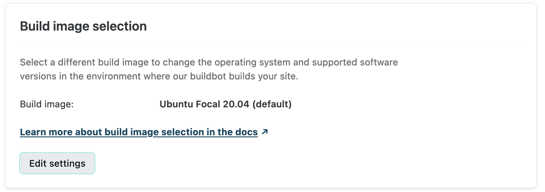 Netlify: select a new build image · Issue #13 · WasmEdge/www · GitHub