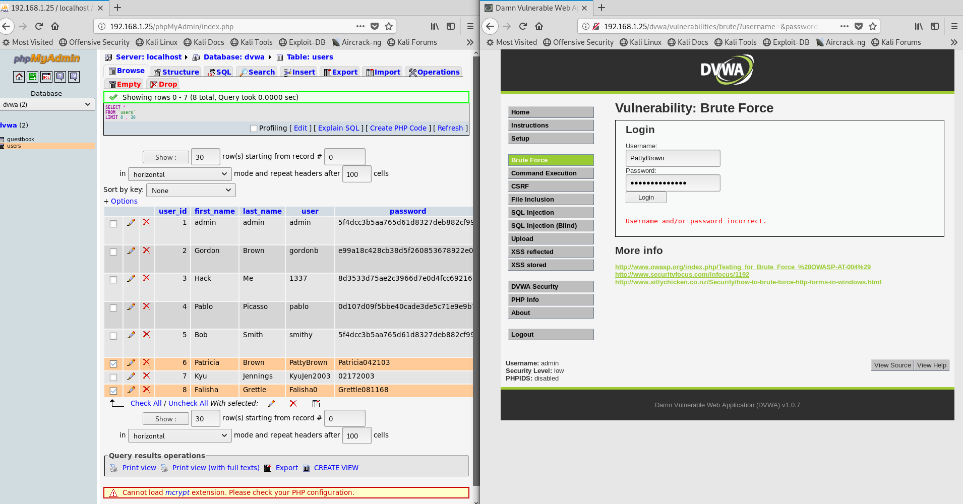 Custom users with custom password creation · Issue #296 · digininja ...