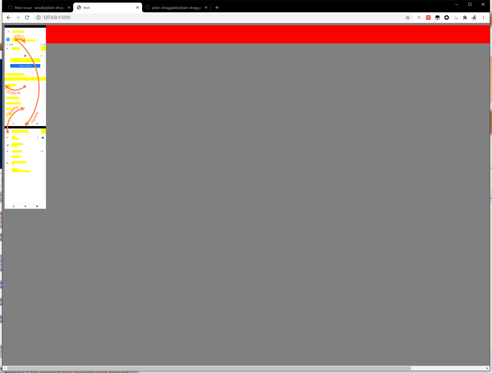 How to make a div box contains div boxes that have draggable elements in them be elongated ...