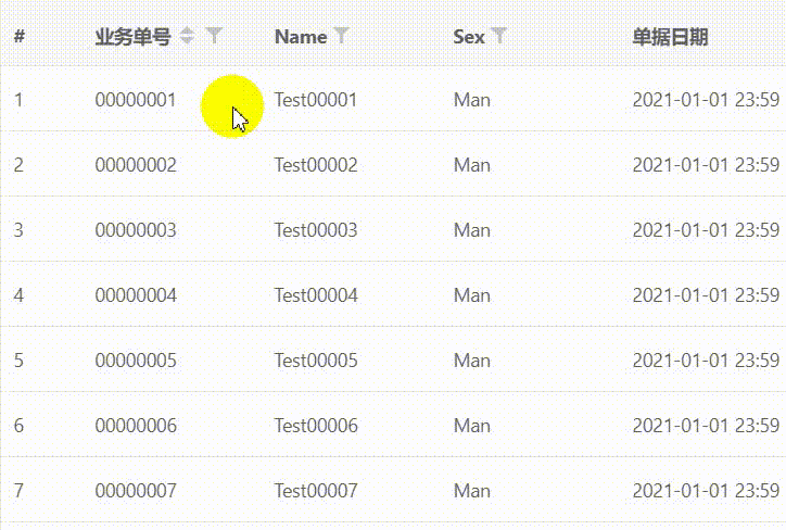 打开一个字段的过滤在没关闭时候再点击其他字段过滤过滤窗口中的数据没重新渲染 · Issue 1591 · X Extendsvxe Table · Github 